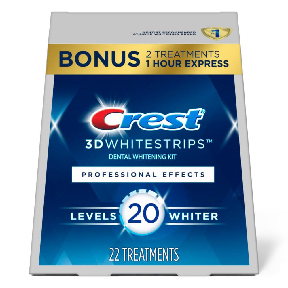 Crest + 3D Whitestrips Professional Effects