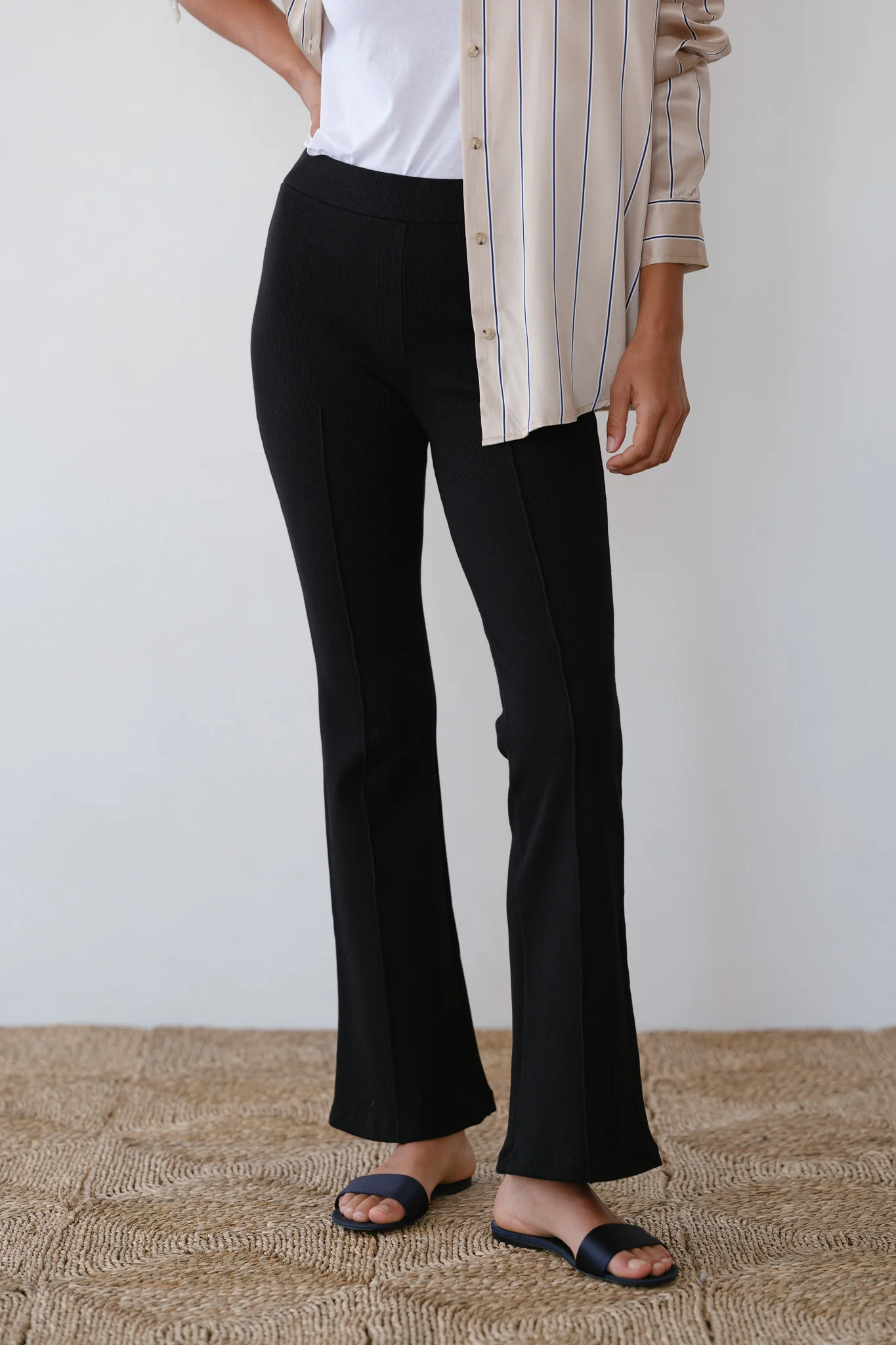 Donni + The Tall Rib Kick Flare