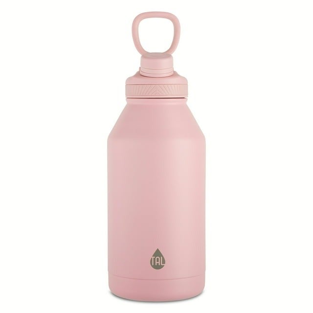 TAL Hydration + Stainless Steel Ranger Water Bottle 64oz, Pink
