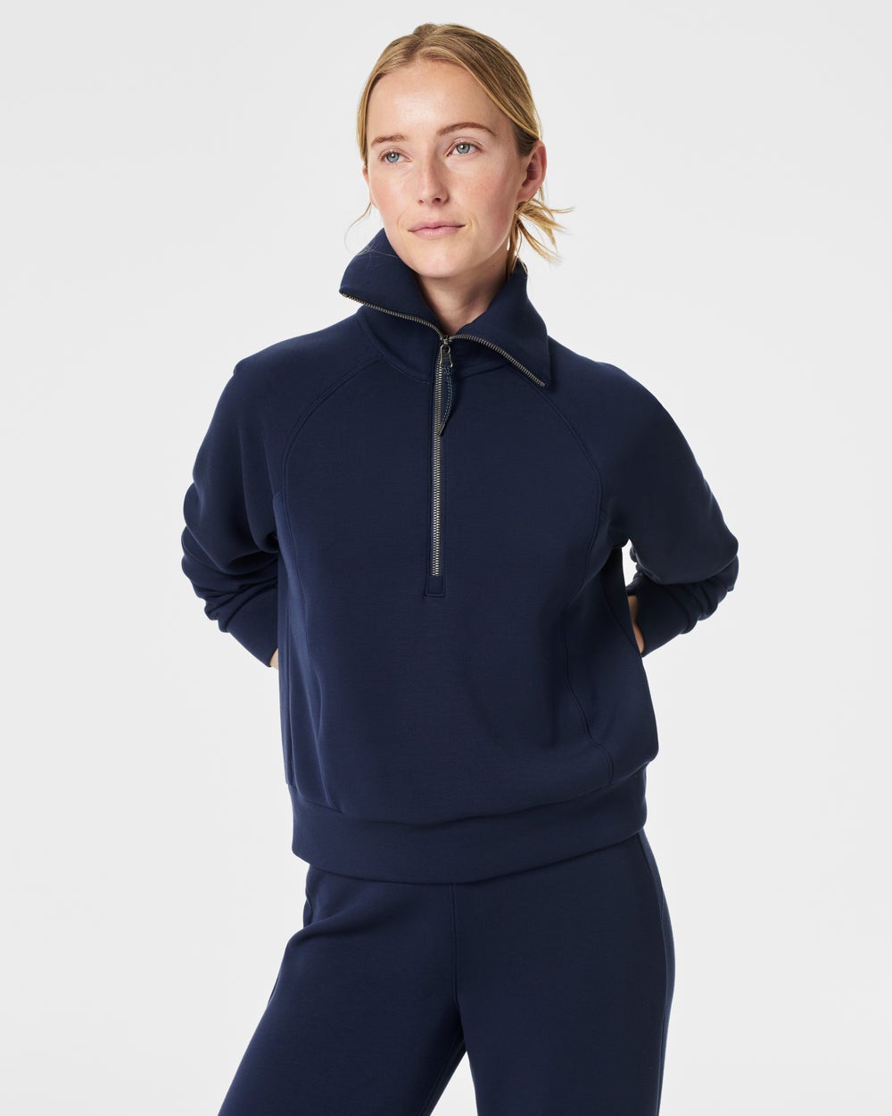 SPANX + Half Zip
