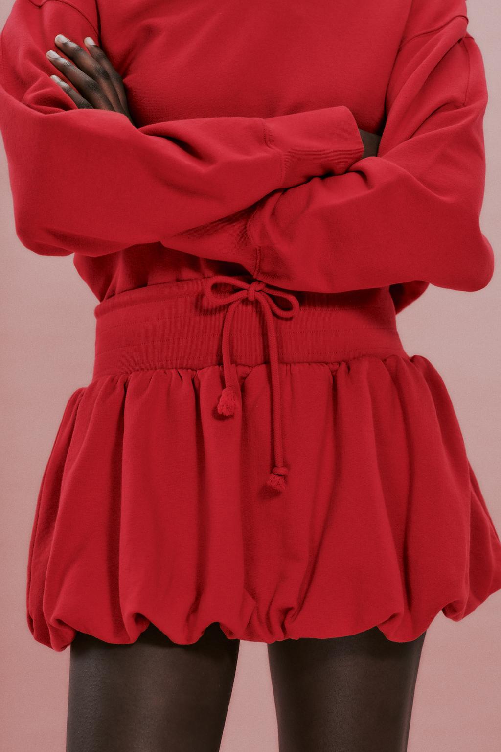 Zara + Balloon Mini Skirt