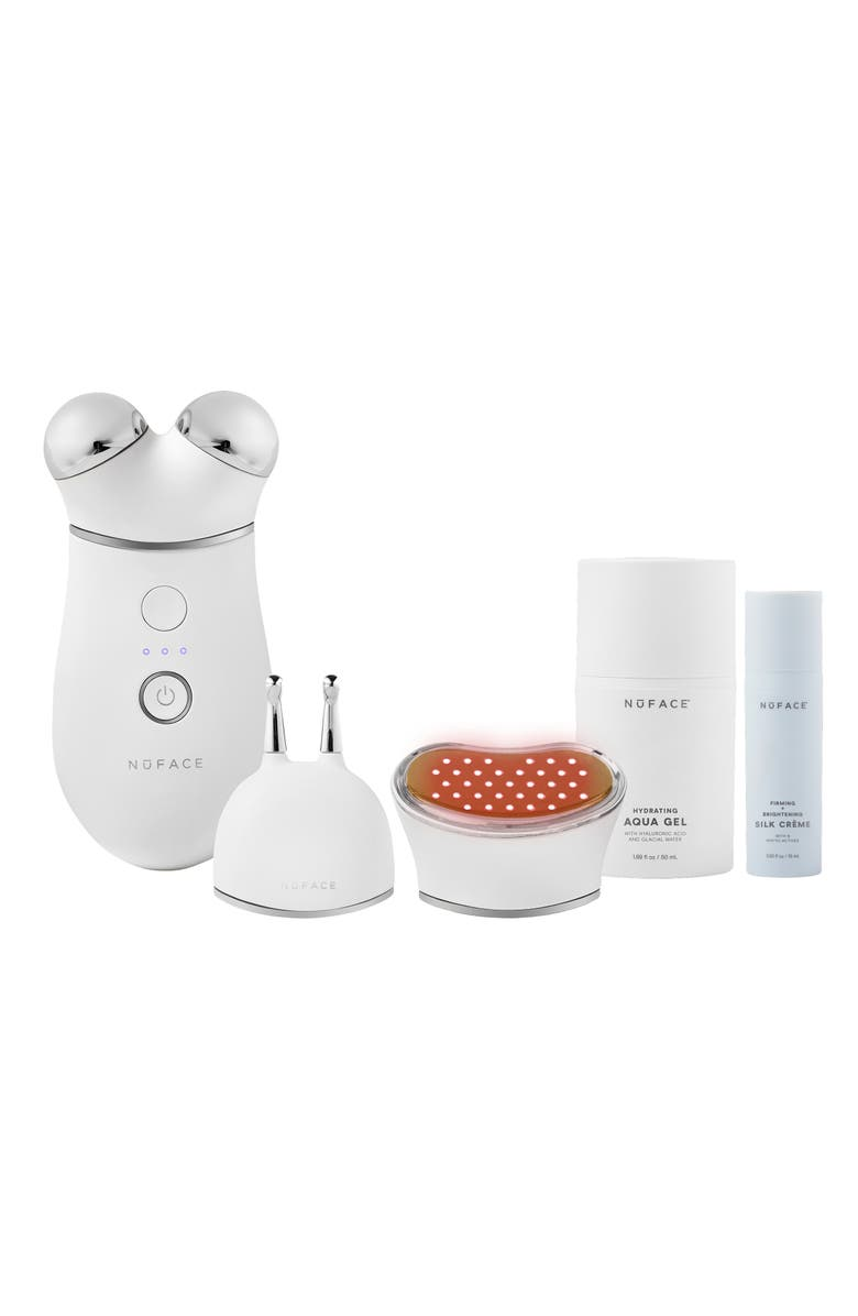 NuFACE + Trinity+ Complete Microcurrent & Red Light Facial Toning ...