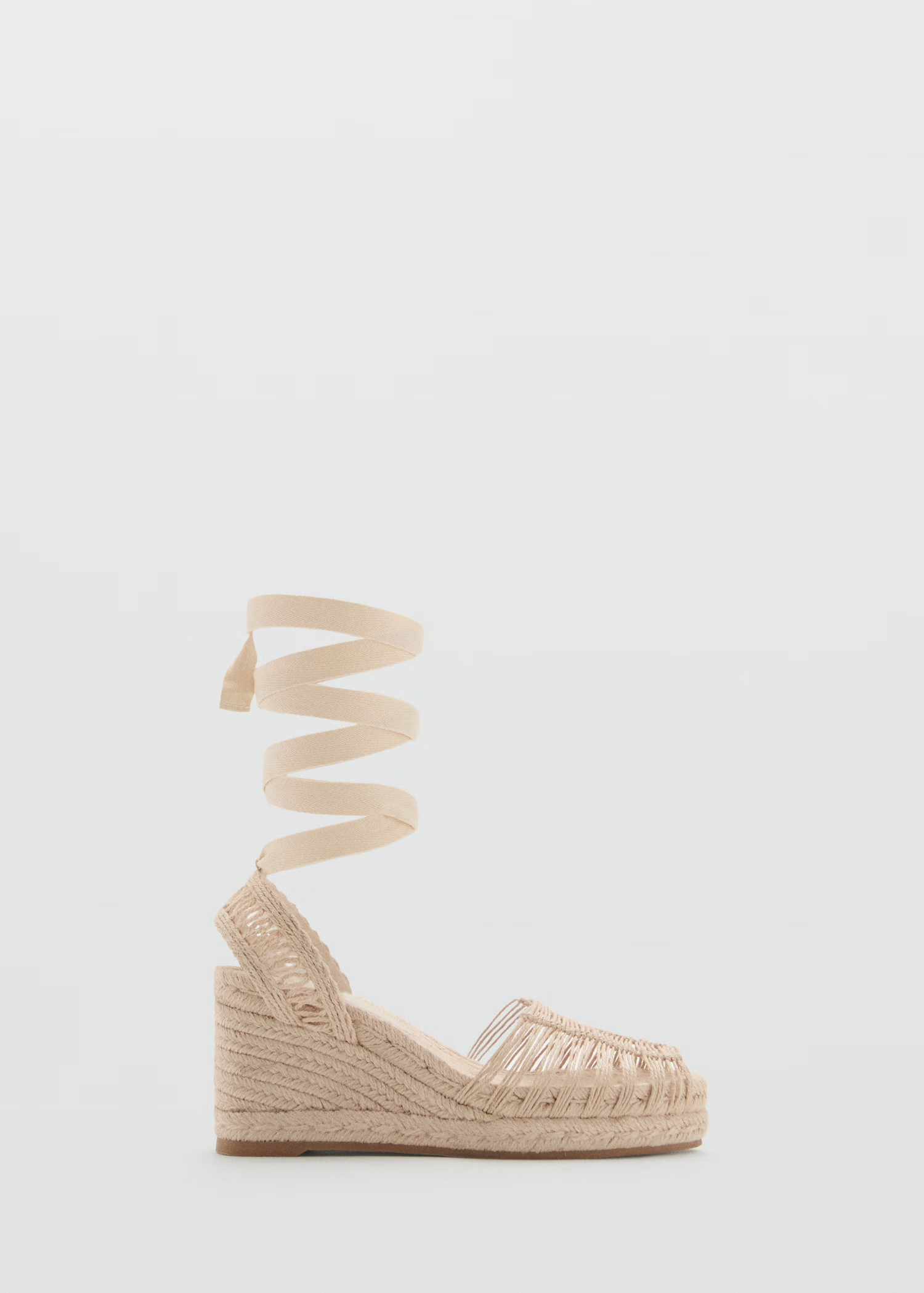 Mango + Jute Wedges with Straps