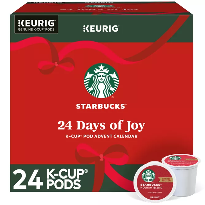 Starbucks + 24 Days Of Joy Advent Calendar K-Cup Pods