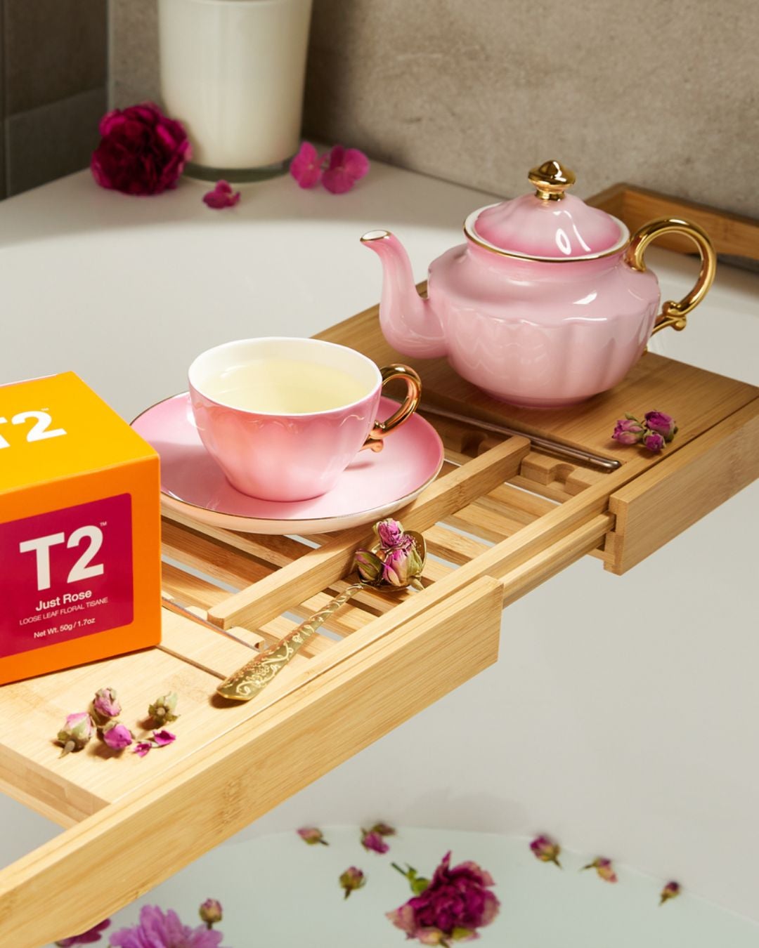 T2 Tea + Ombre Opulence Tea For One
