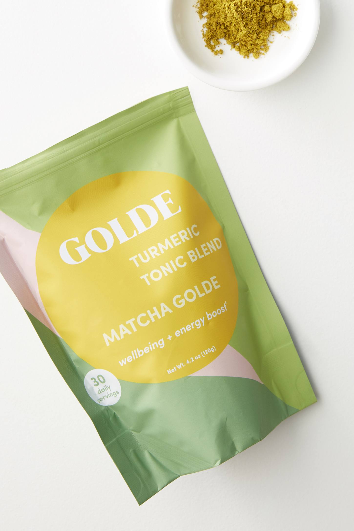 Golde + GOLDE Matcha Turmeric Tonic