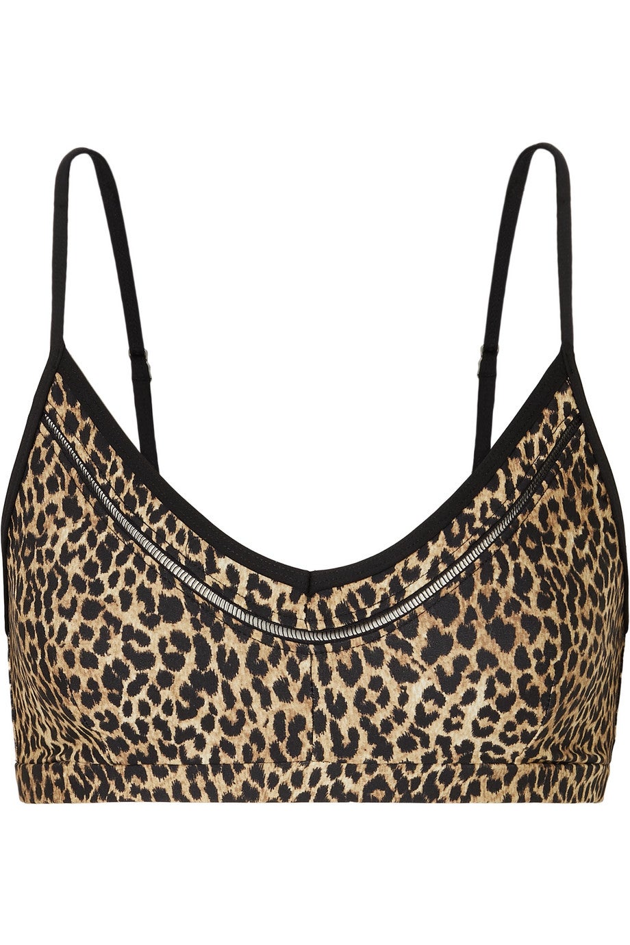 The Upside + Leo Leopard-Print Stretch Sports Bra