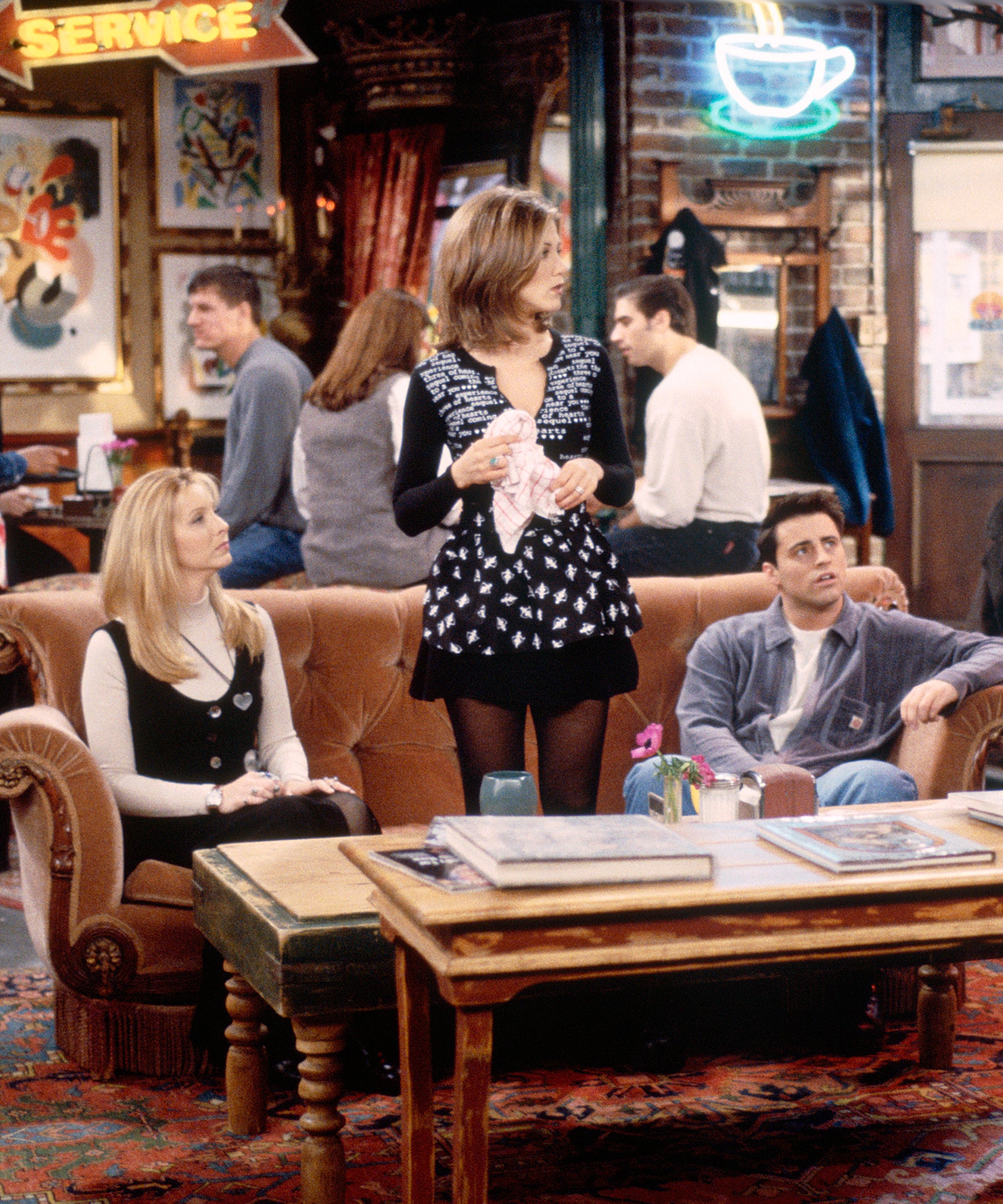 Central Perk Friends Scene