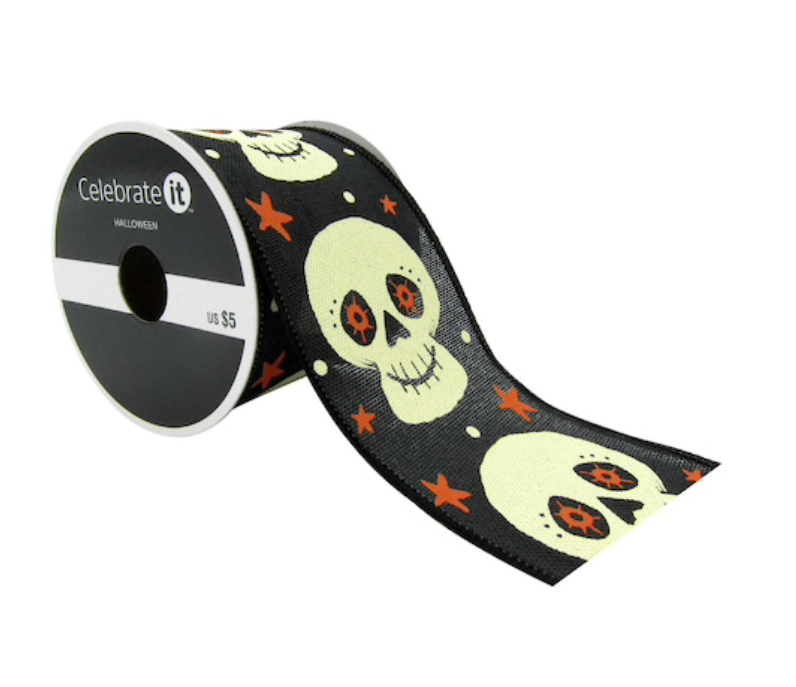 Celebrate It + Wired Skull Ribbon