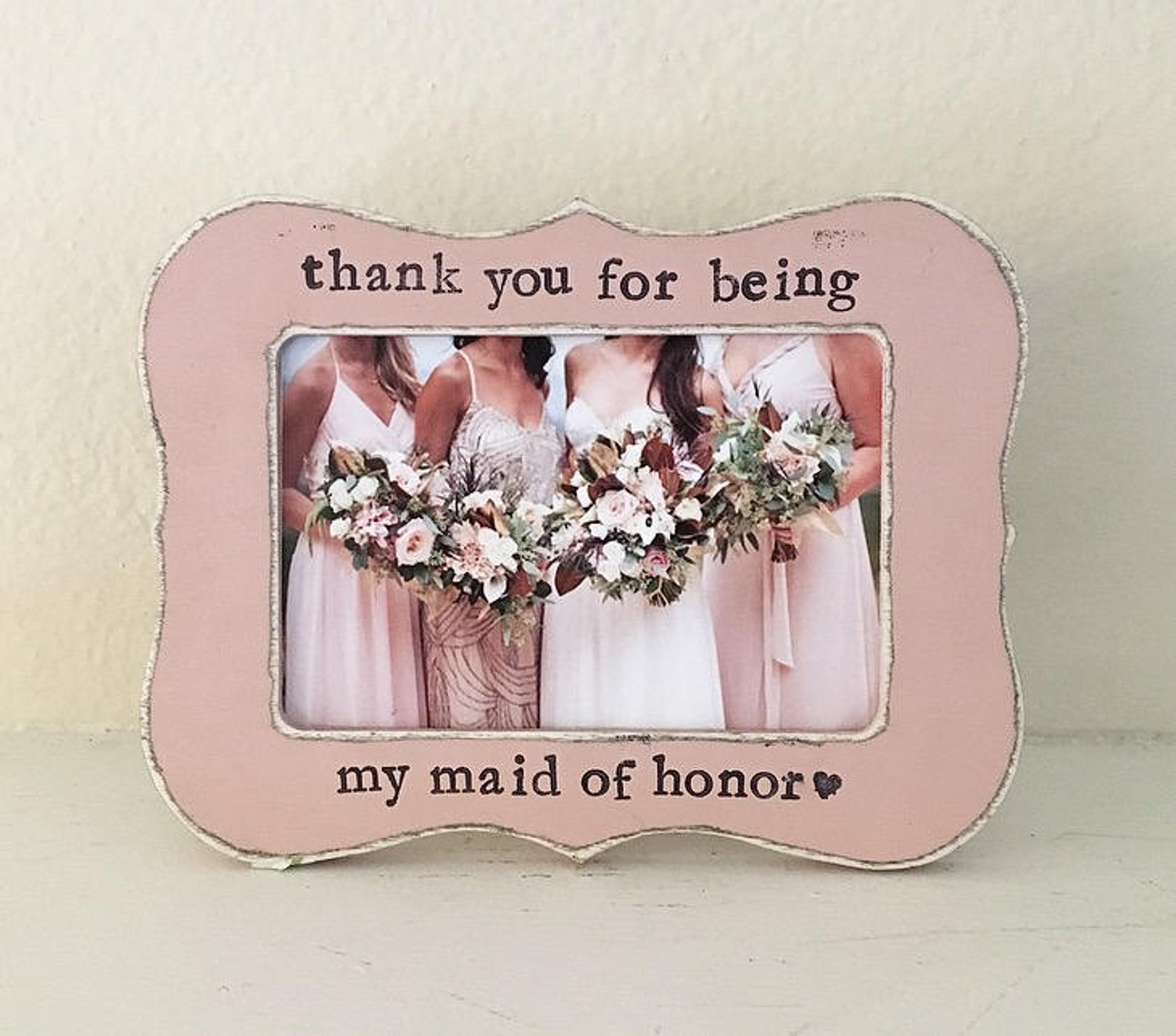 FlowersinDecemberDS + Maid Of Honor Picture Frame Gift