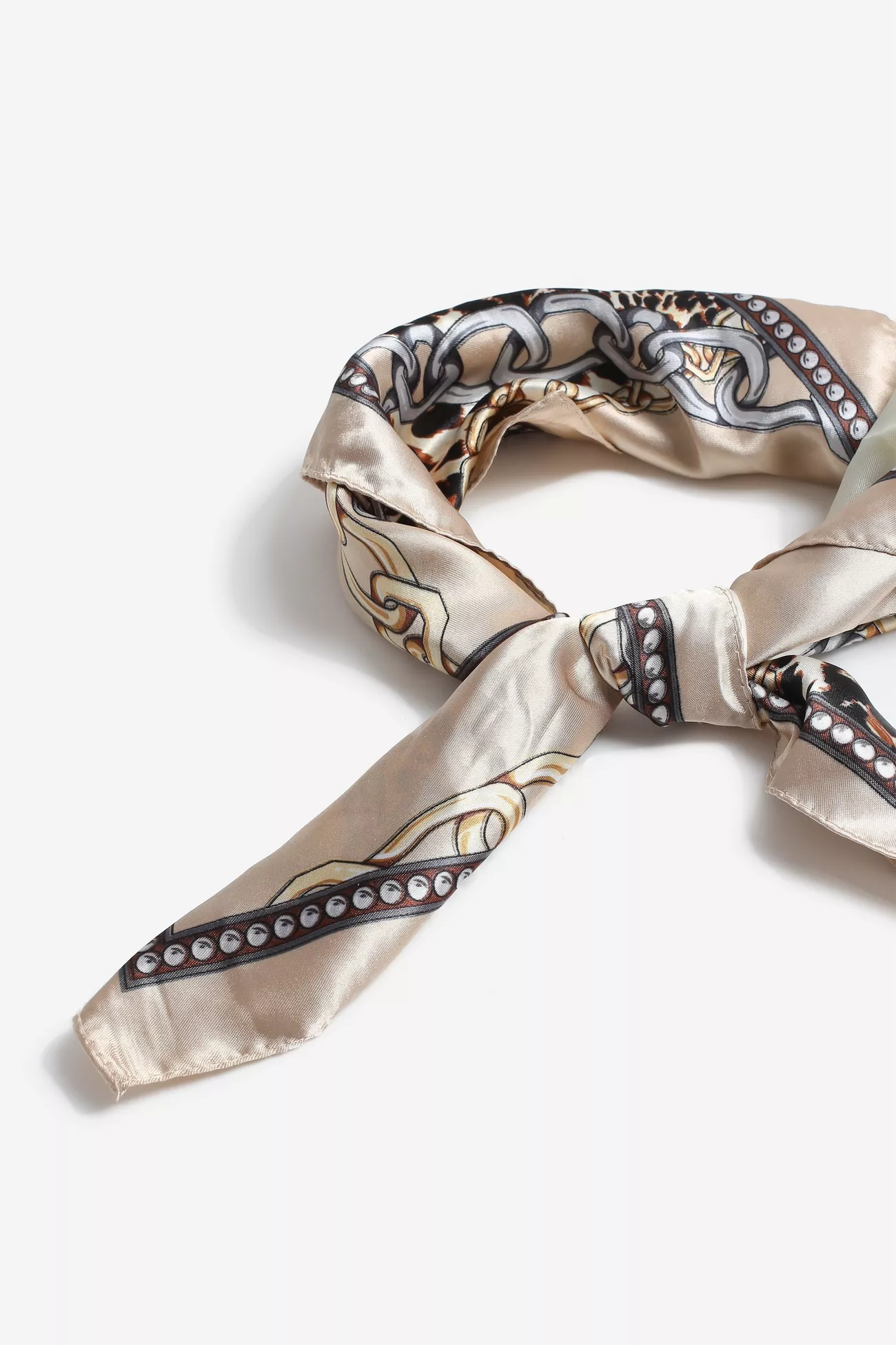Topshop + Chain Print Head Scarf