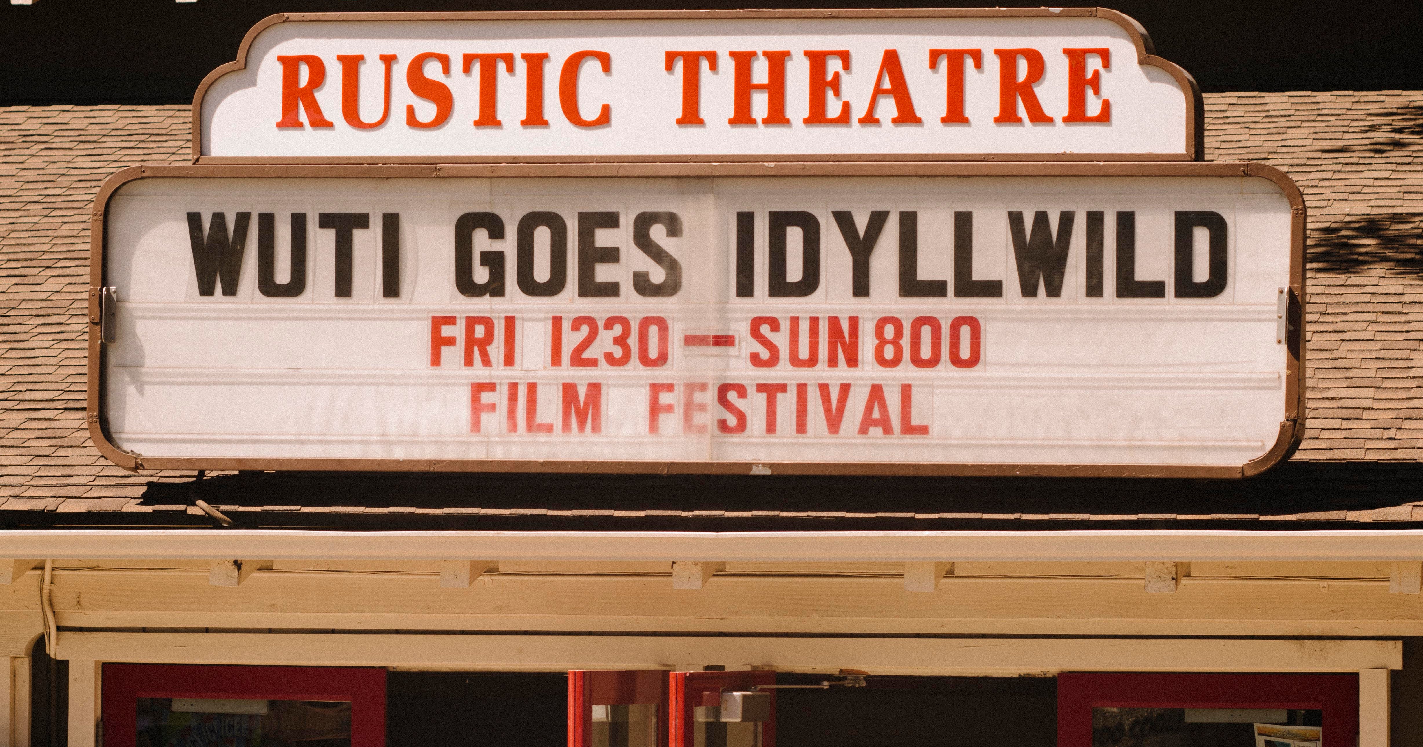 WUTI Goes Idyllwild's Inaugural Film Festival Recap