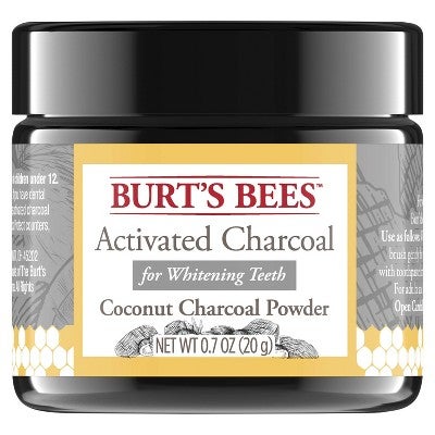 Burt’s Bees + Burt’s Bees Activated Charcoal Powder For Whitening Teeth