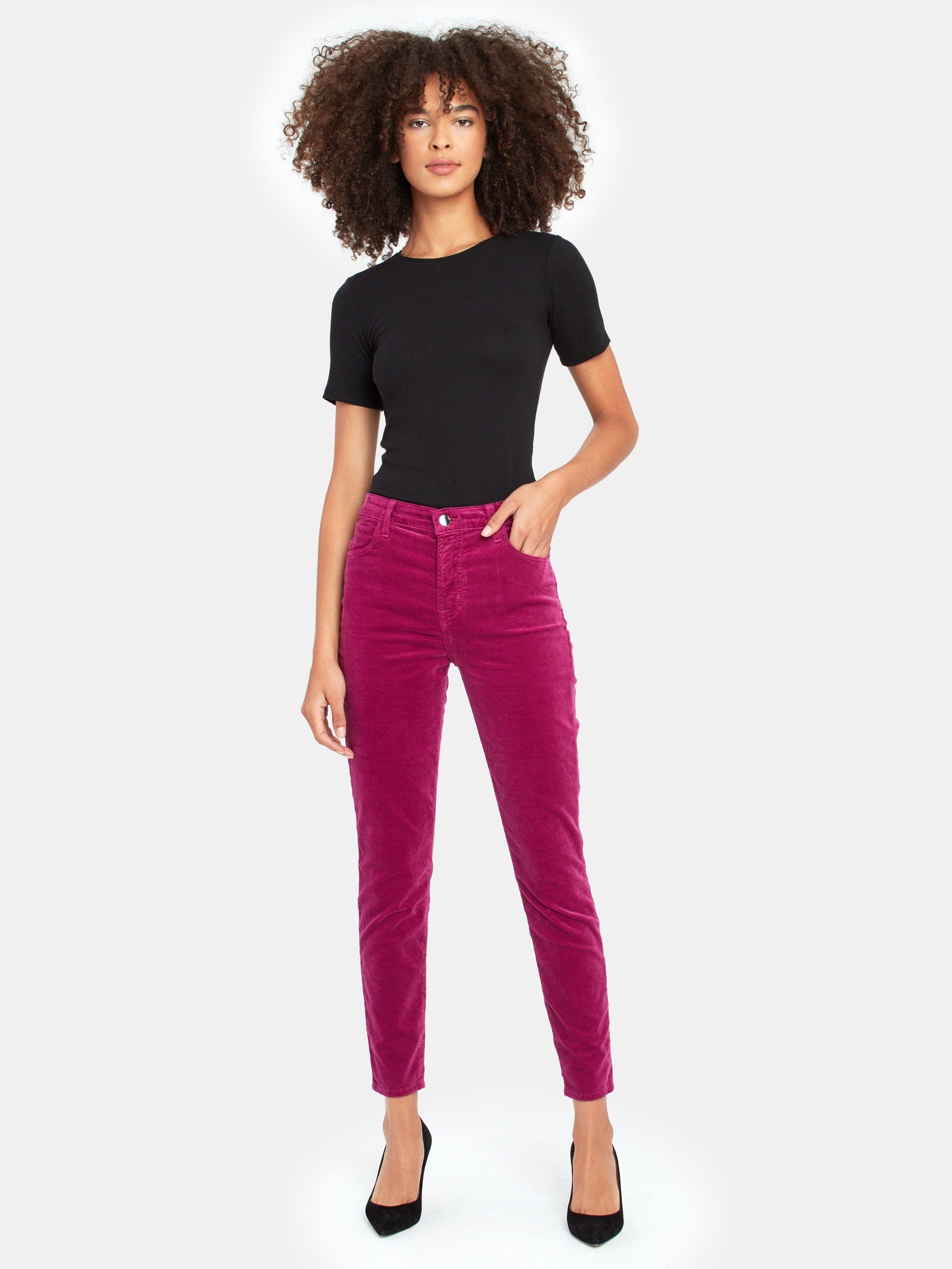 J Brand + Alana High Rise Crop