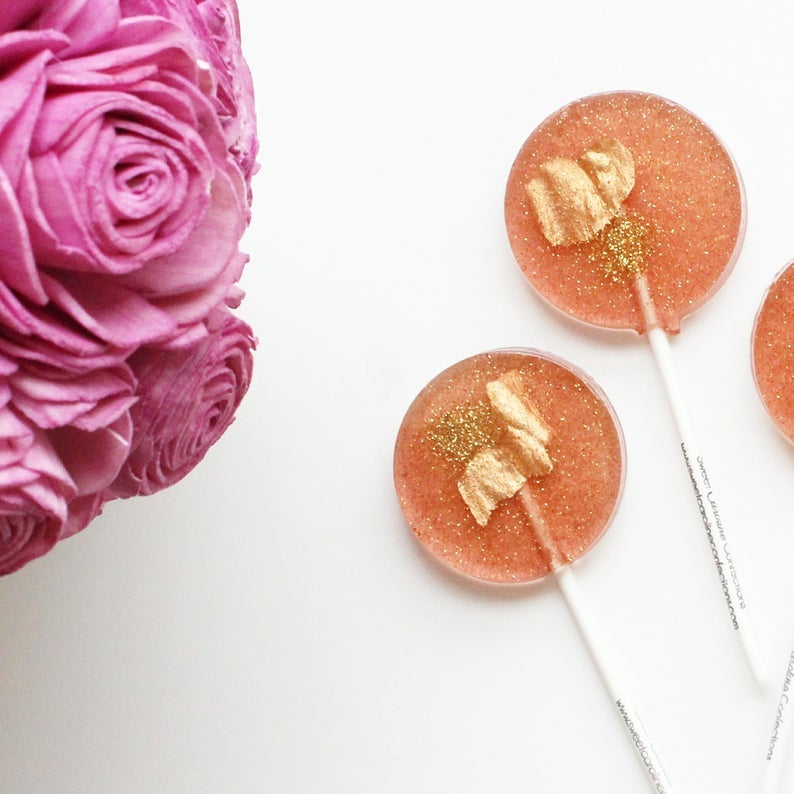 SweetCarolineConfect + Rosé Wine Lollipops (10 Pack)