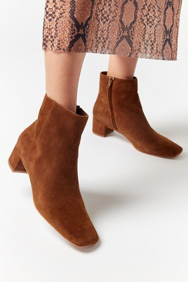 UO + Elle Suede Ankle Boot