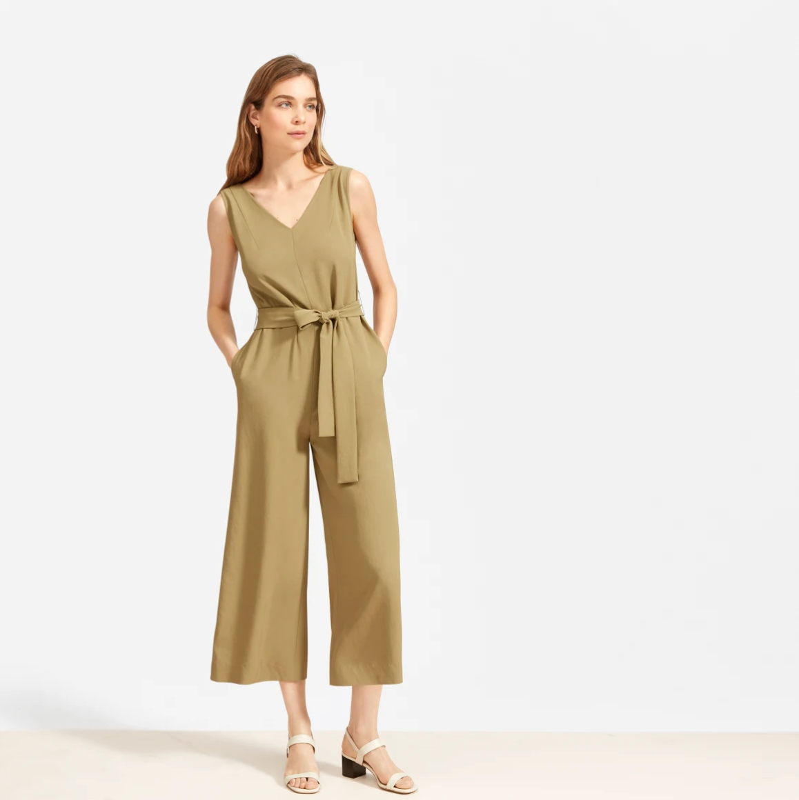 Everlane + Japanese GoWeave Essential Jumpsuit
