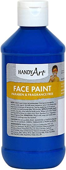 Handy Art + Handy Art Face Paint (Blue)