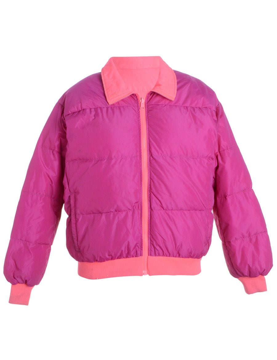 Vintage + Reversible Puffer Jacket