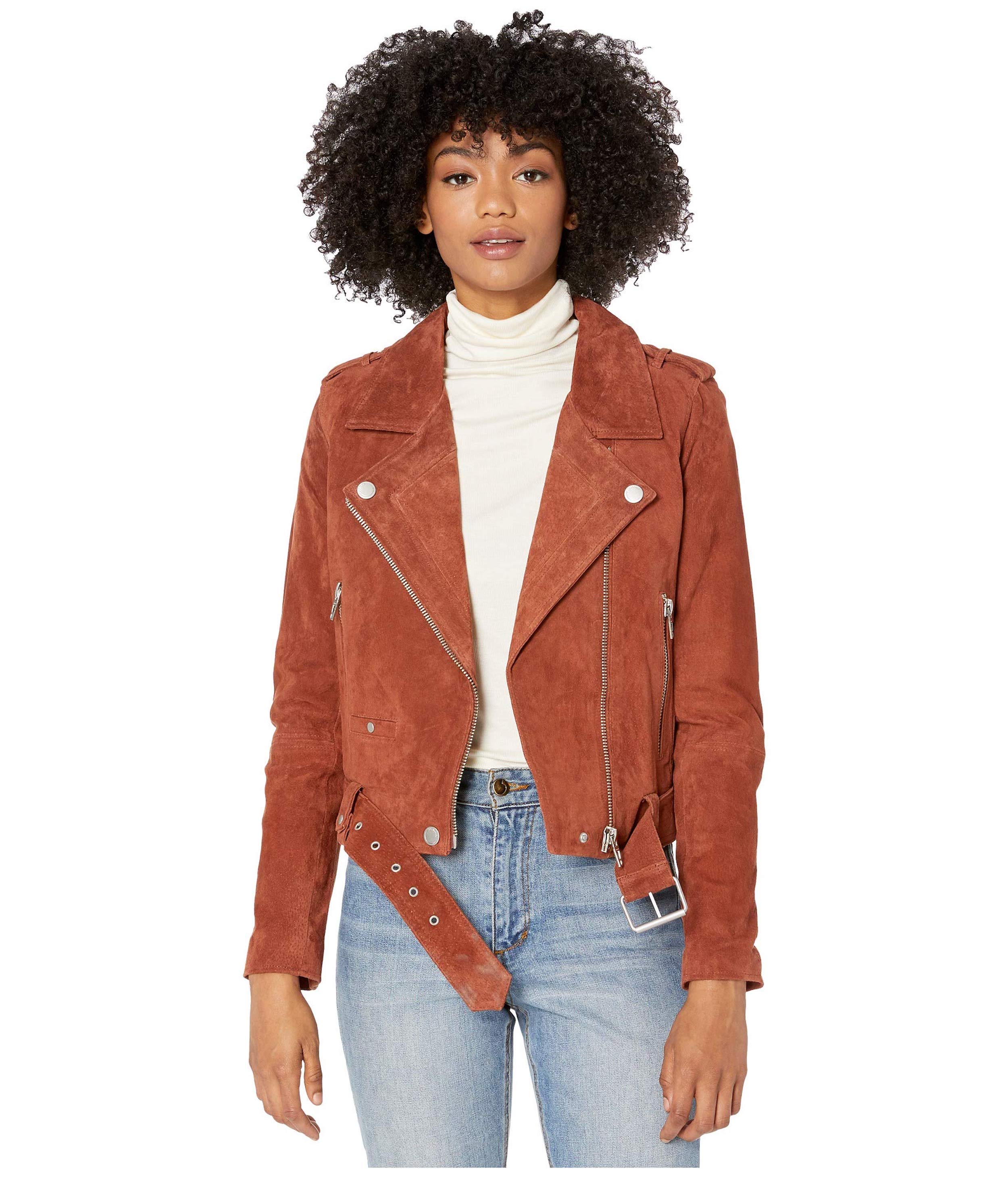 Blank NYC + Suede Moto Jacket