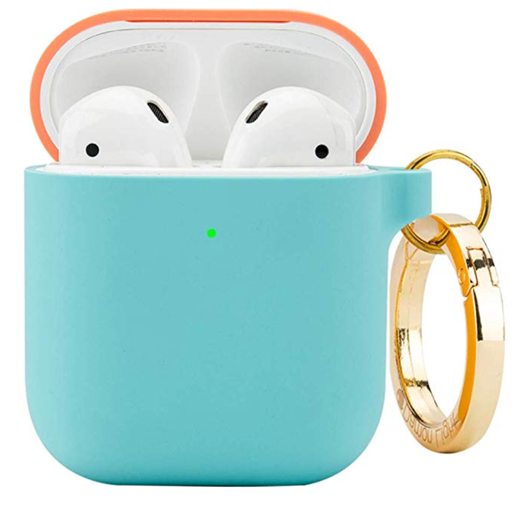DamonLight + DamonLight Premium Silicone Airpods Case with Keychain