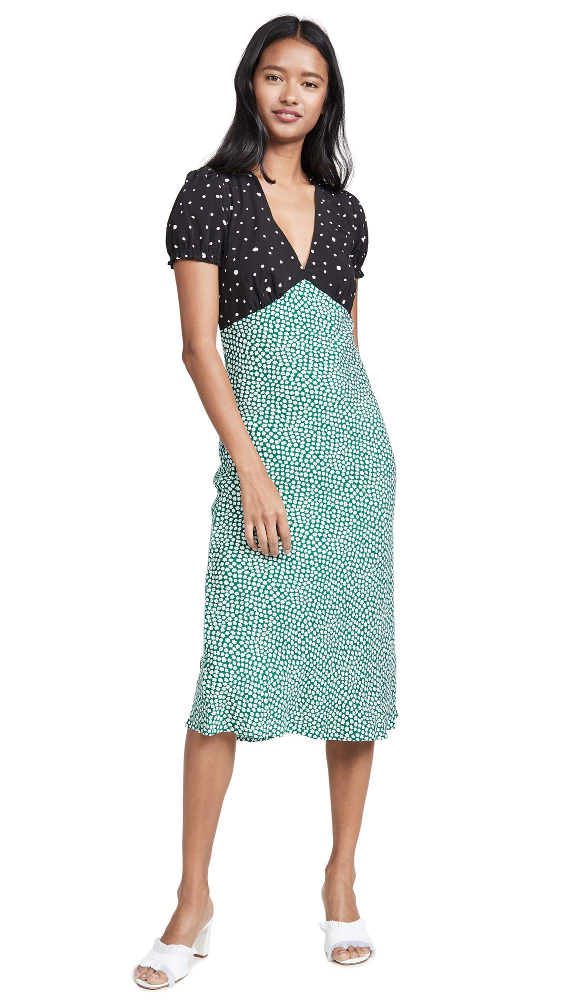 re:named + Mixed Print Dress