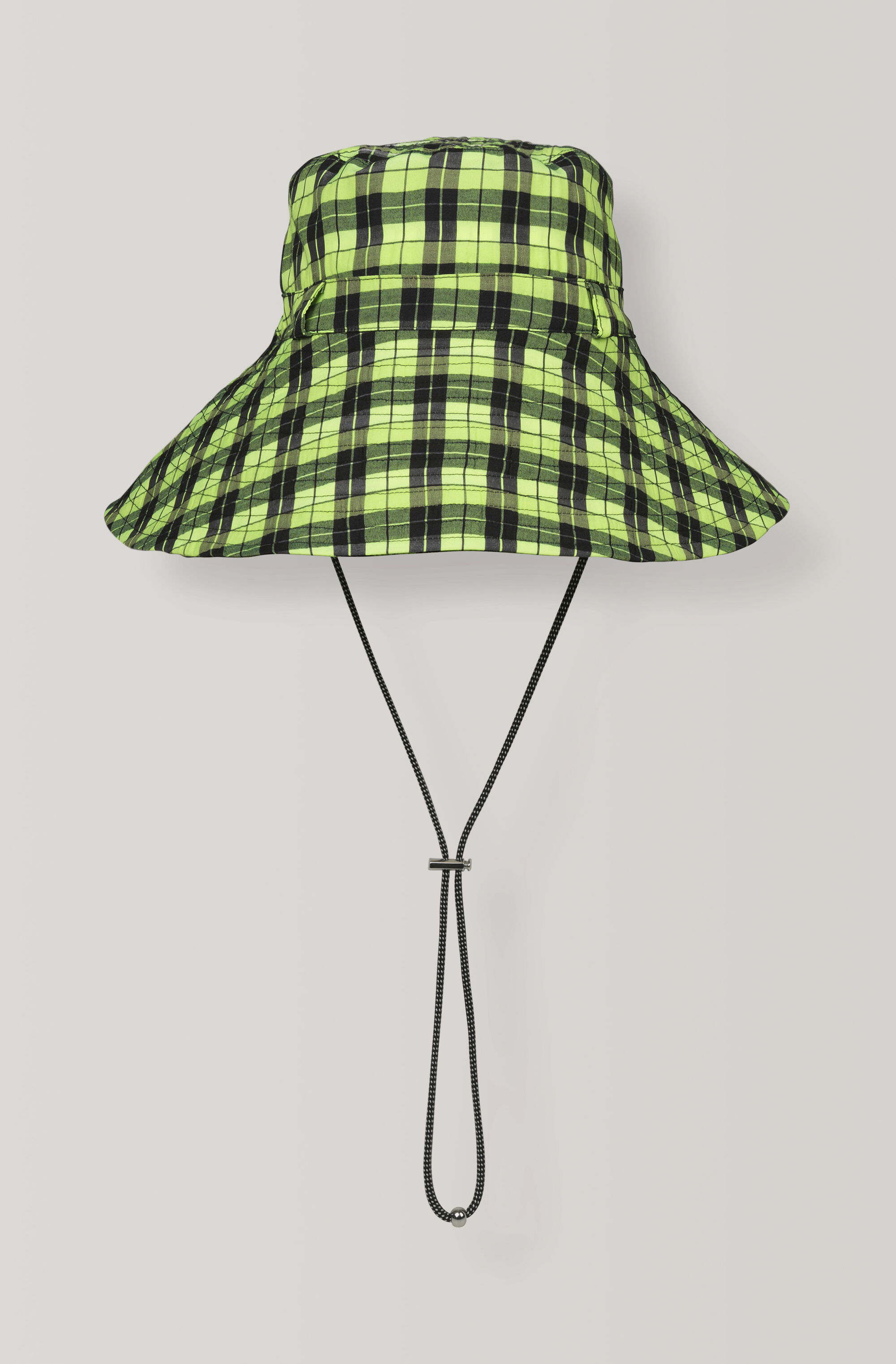 Ganni + Seersucker Check Accessories Hat