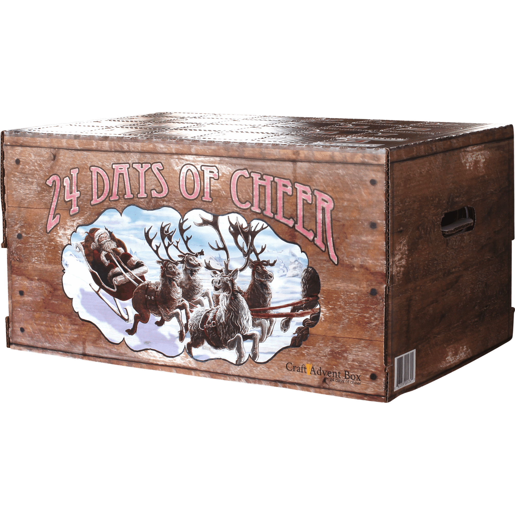 Craft Advent Box Vintage Crate Craft Advent Calendar