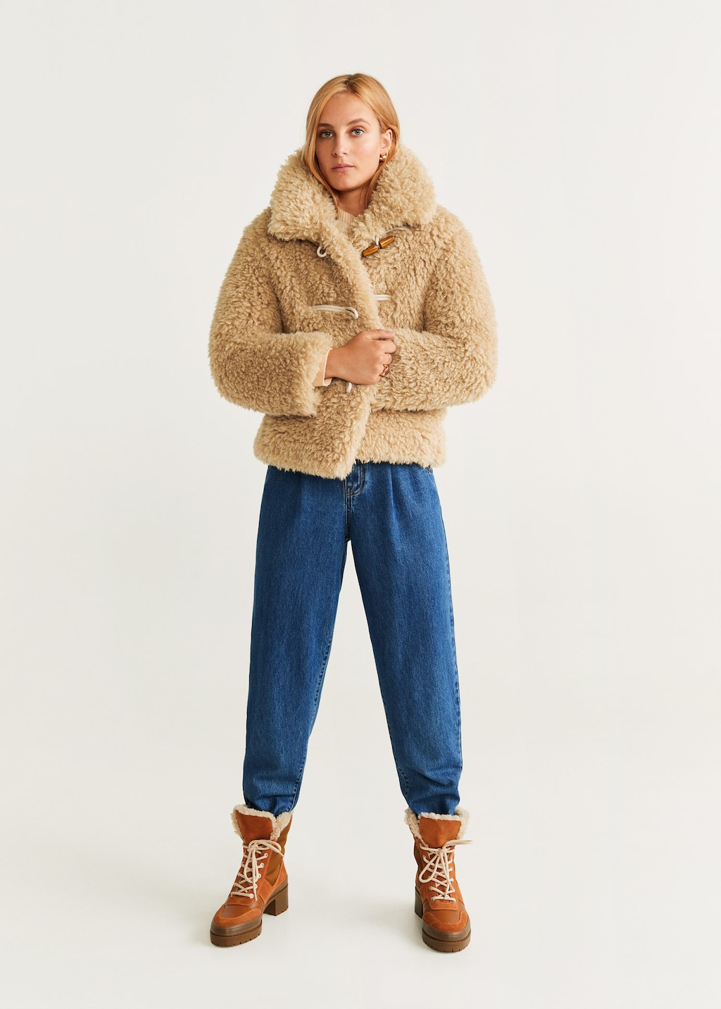 Mango + Sheepskin Jacket