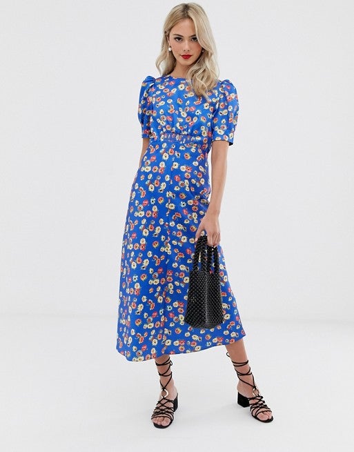 Asos Design Midi Tea Dress