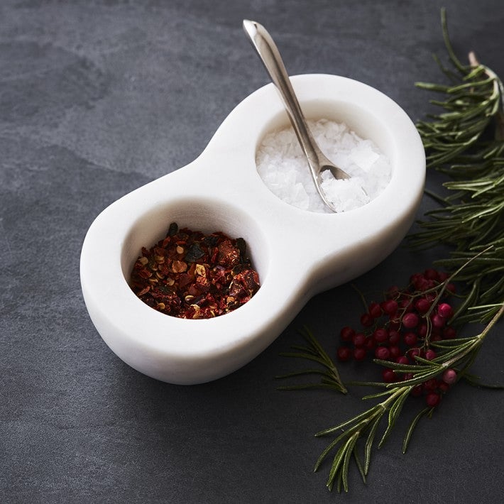 Williams-Sonoma + Marble Double Condiment Bowls