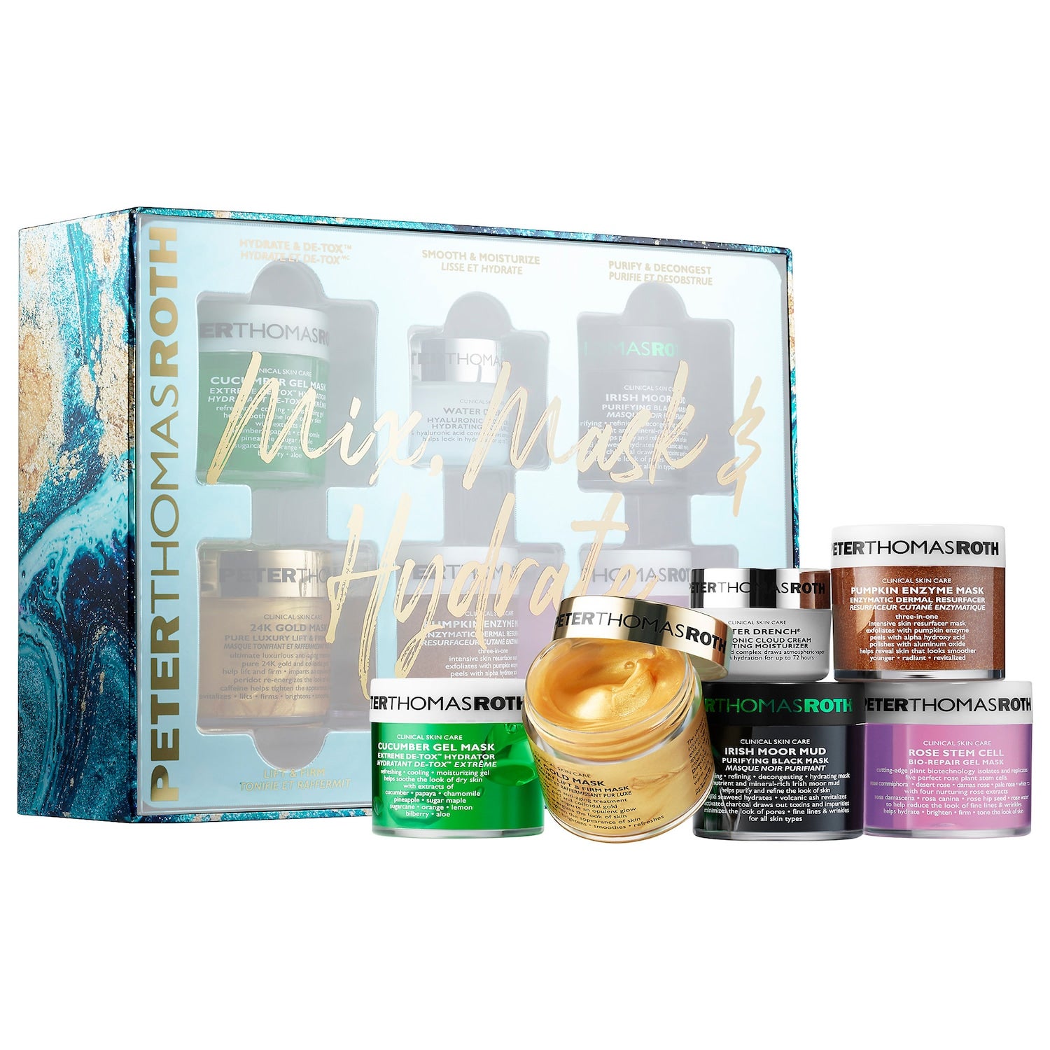 Peter Thomas Roth + Mix, Mask & Hydrate