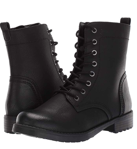 Amazon Essentials + Collins Combat Boots