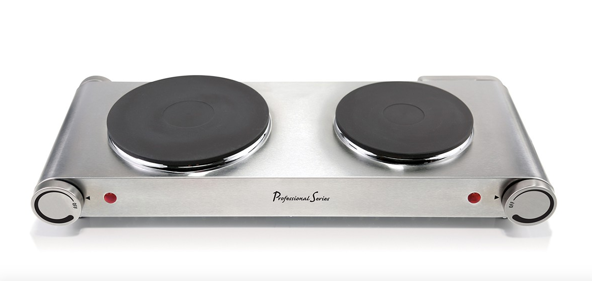 PROFESSIONAL SERIES + Stainless Steel Double Burner