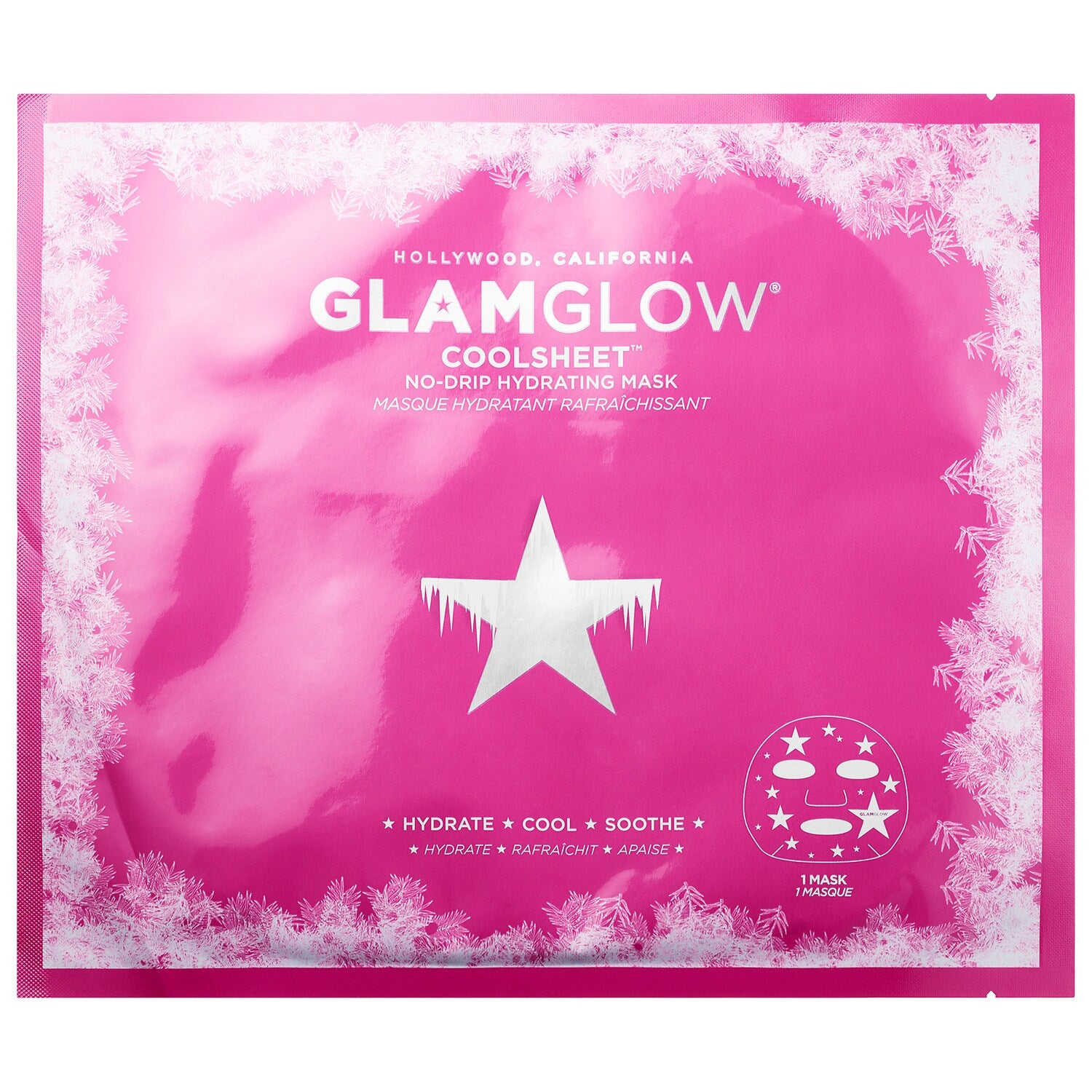 GLAMGLOW + COOLSHEET™ No-Drip Hydrating Sheet Mask