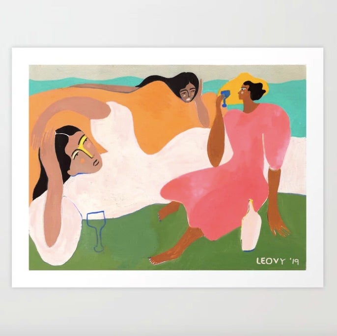 LEOVY + Story Telling Art Print