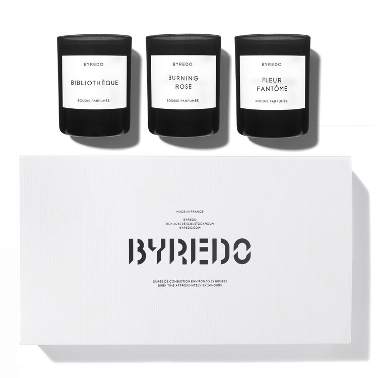 Byredo + La Sélection Violette Mini Candle Set