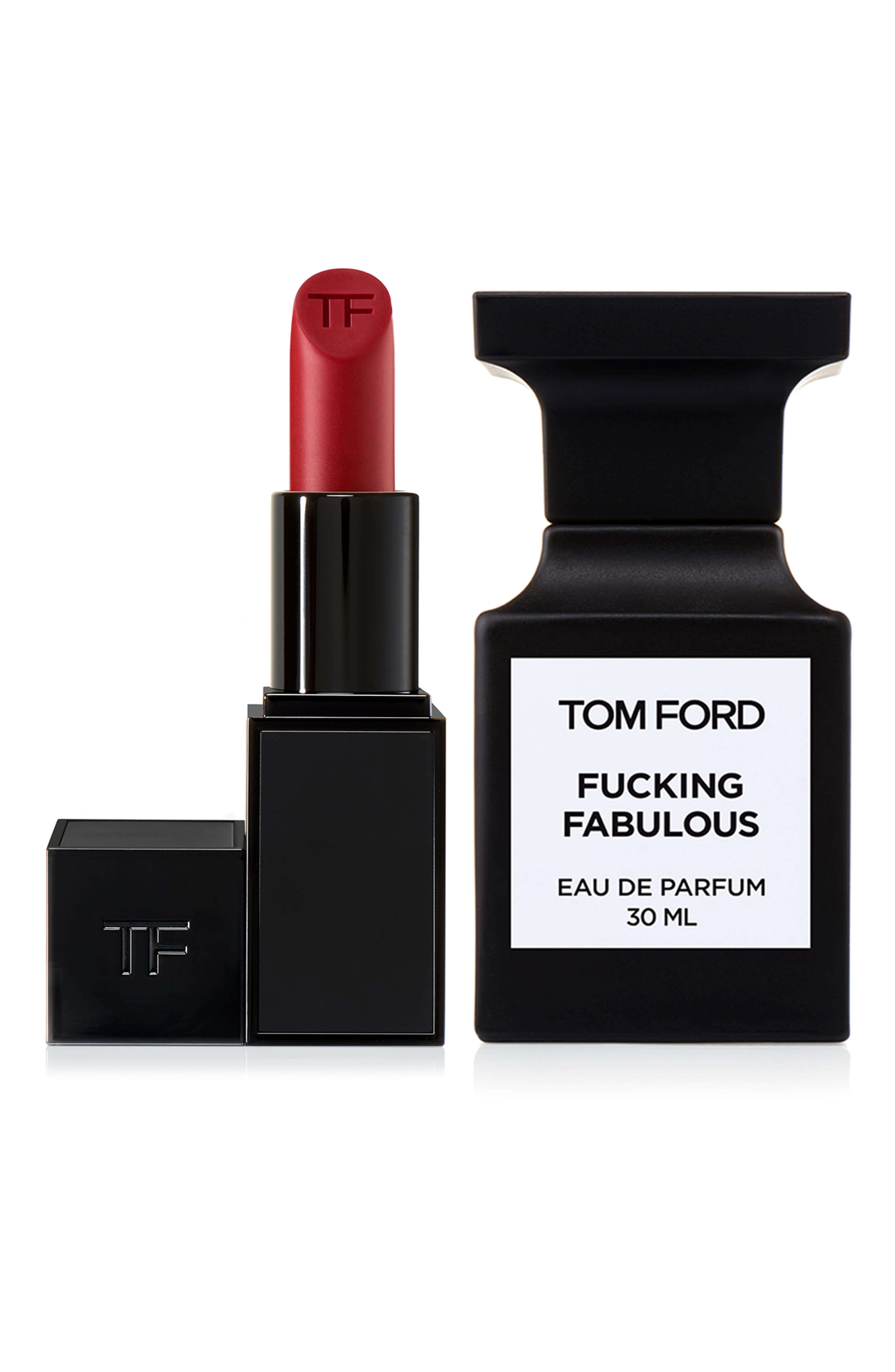 Tom Ford + Fabulous Travel Size Eau de Parfum & Lip Color Set