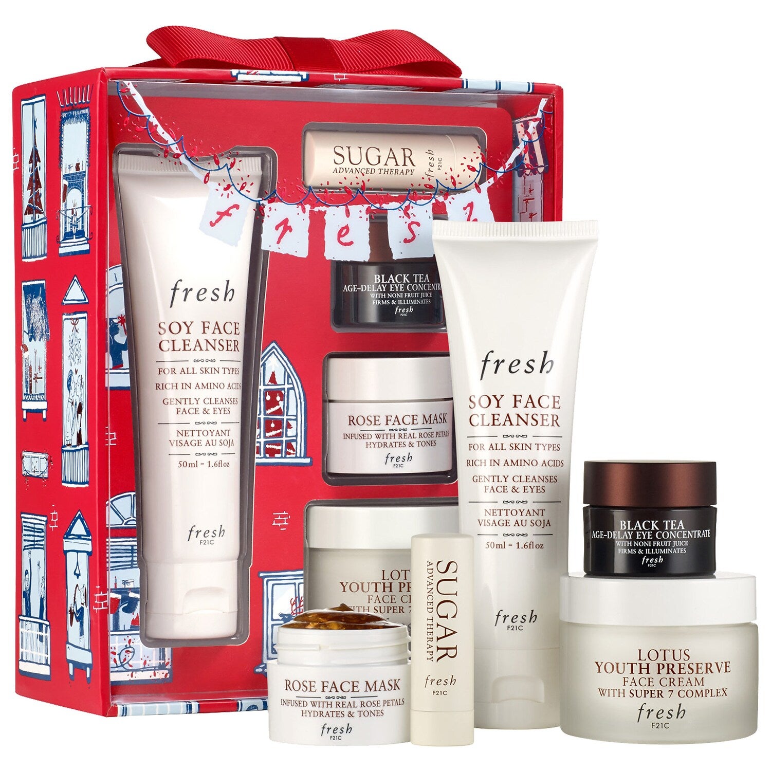 Fresh + Evergreen Routine Gift Set ($100 value)