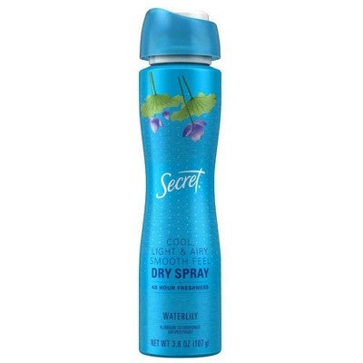Secret + Waterlily Invisible Spray Antiperspirant and Deodorant