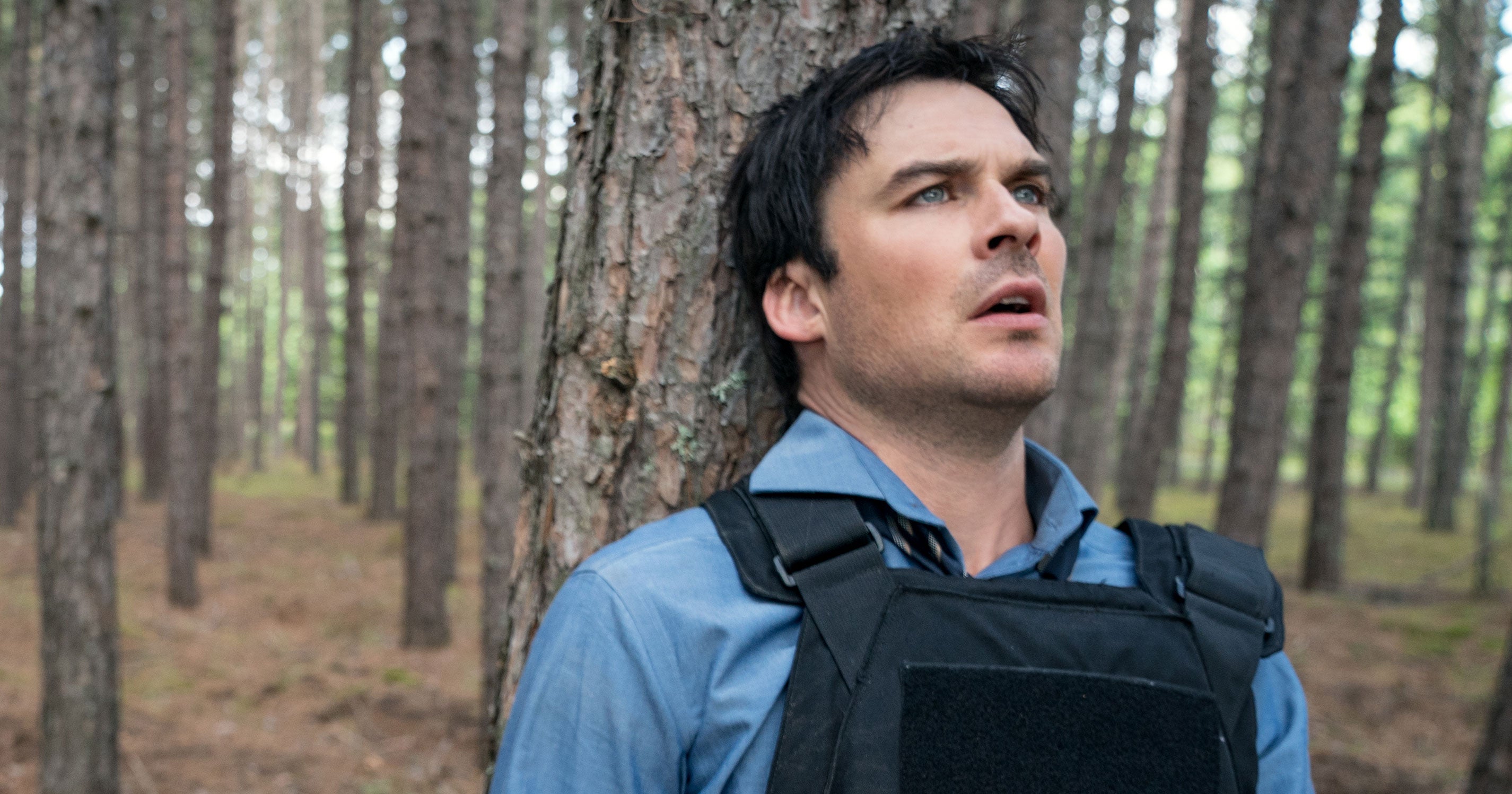 Ian Somerhalder V Wars Character Is Less Damon More Dad