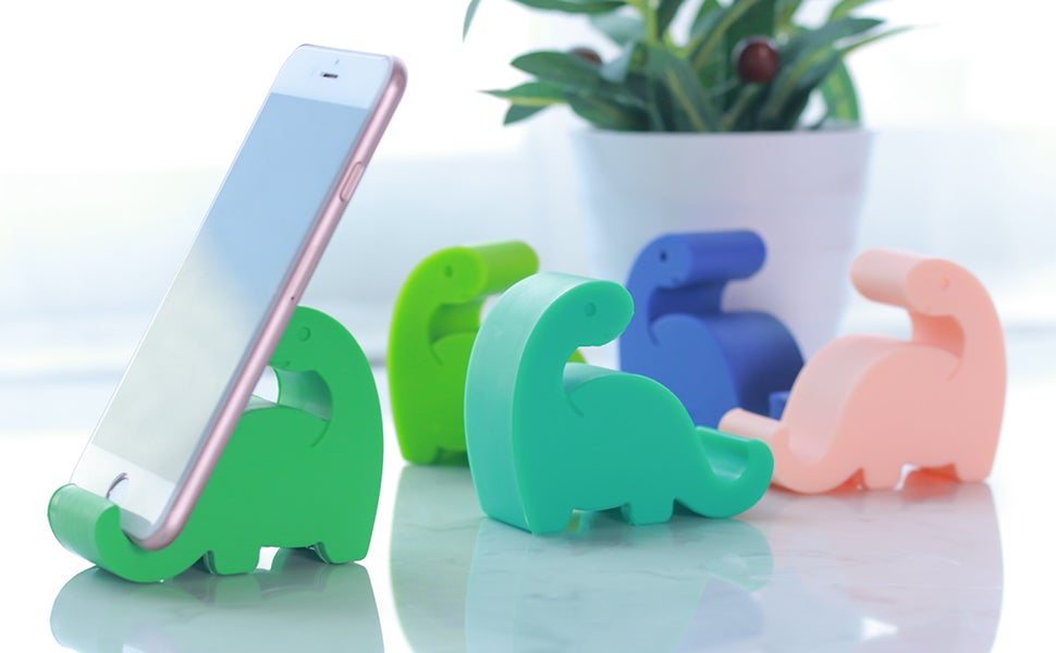 Plinrise + Silicone Dinosaur Phone Stand
