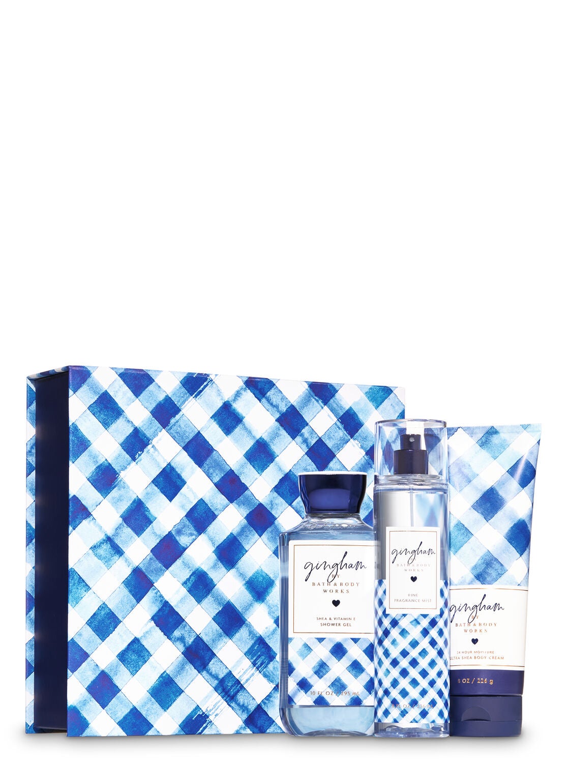 Bath & Body Works + Gingham Gift Box Set