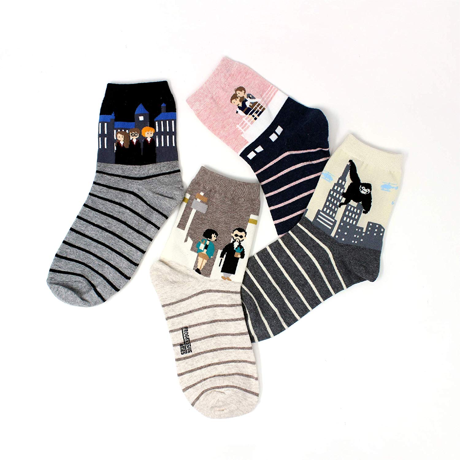 LIVEBEAR + Movie Scene Socks For Women