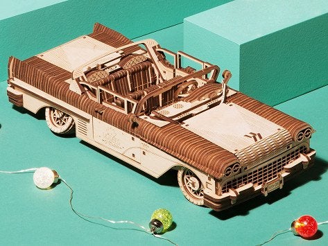 UGEARS + Intermediate Wooden Model Building Kit