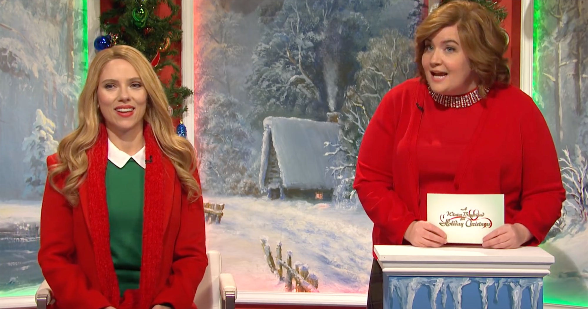 Saturday Night Live Hallmark Christmas Skit 2019