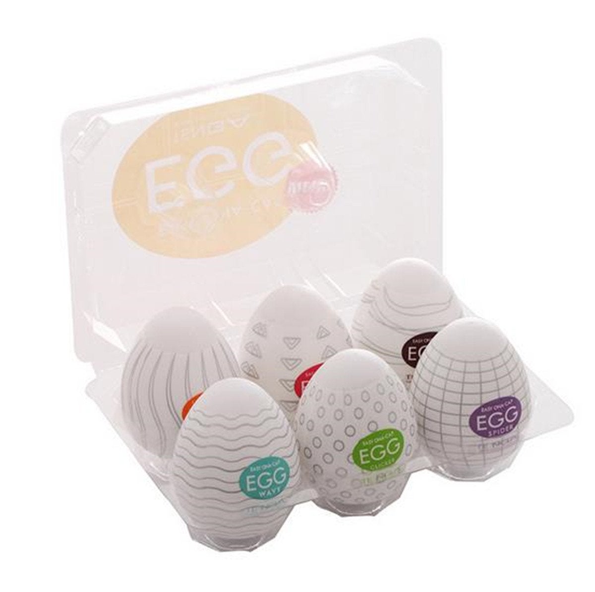 Tenga + Egg 6 Variety Pack Male Pocket