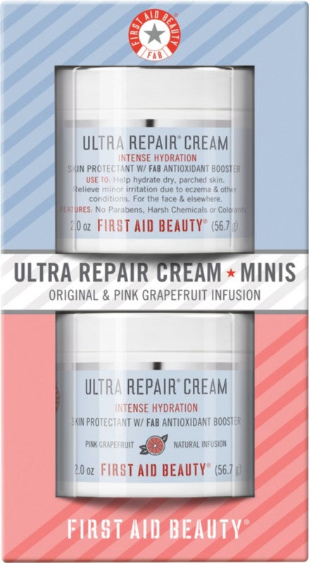 First Aid Beauty + Ultra Repair Cream Minis Original & Pink Grapefruit ...