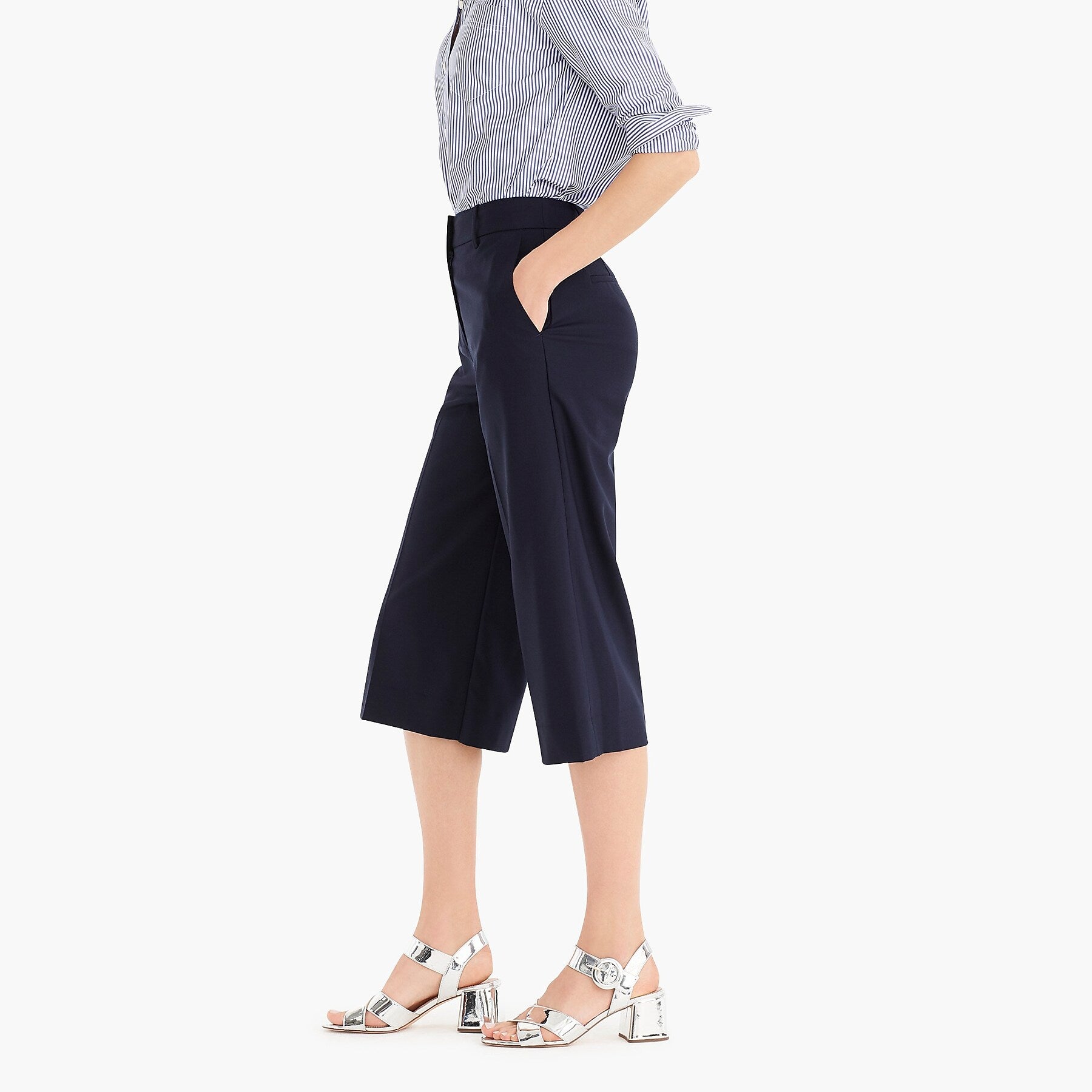 J.Crew + Culotte in everyday wool