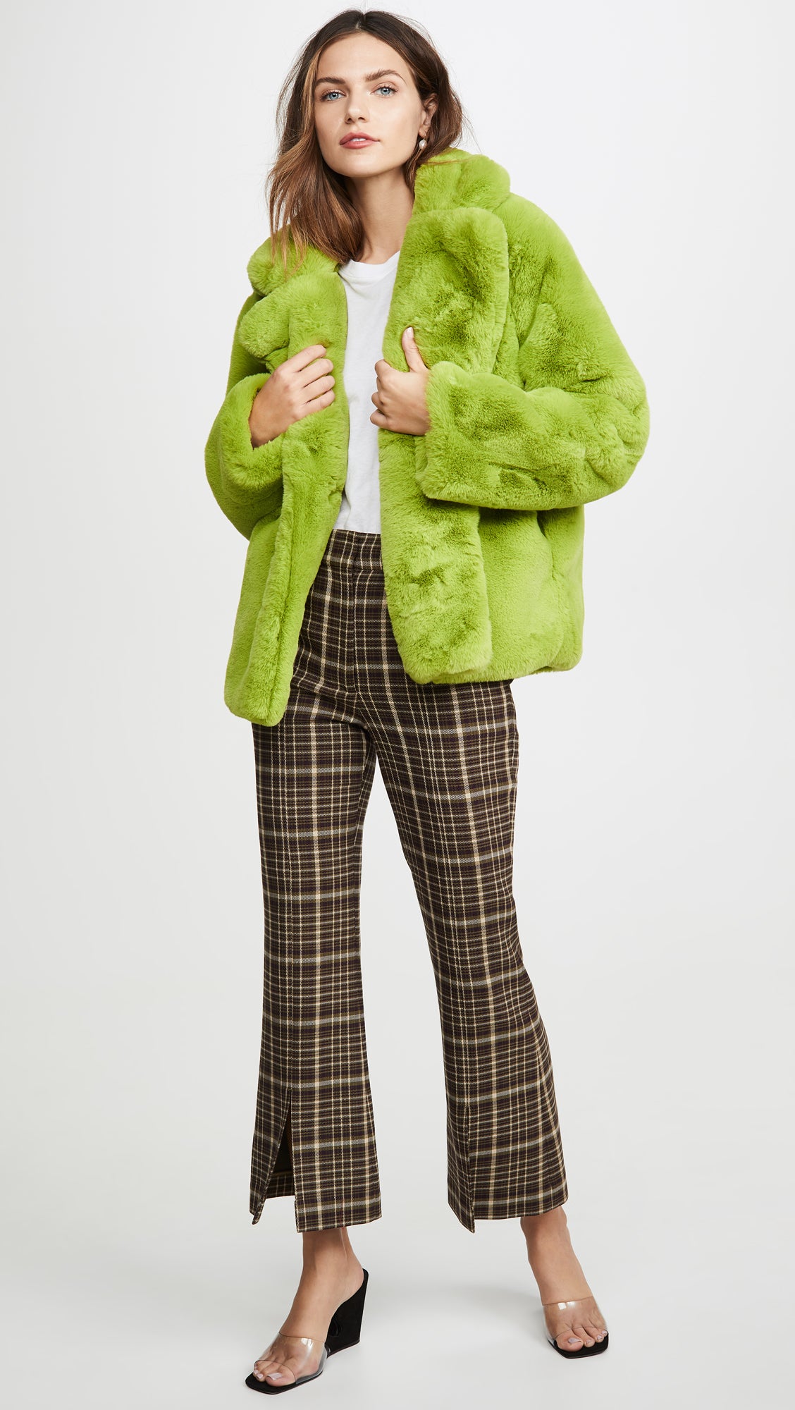 Apparis + Manon Faux Fur Jacket